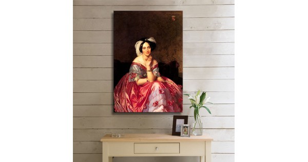 Ingres Jean Auguste Dominique Baronne James de Rothschild nee Betty Von ...